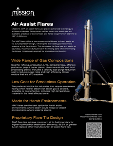 Spec Sheets | Mission Flares and Combustion